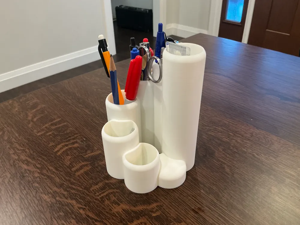 Circular Desk Organizer by whogotdafunks - MakerWorld