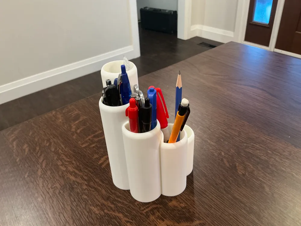 Circular Desk Organizer by whogotdafunks - MakerWorld