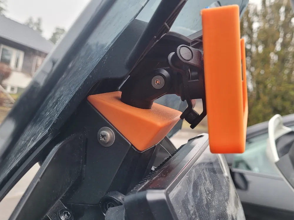 KTM 890 Quad lock mount for "bar clamp mount". by Jonatan - MakerWorld
