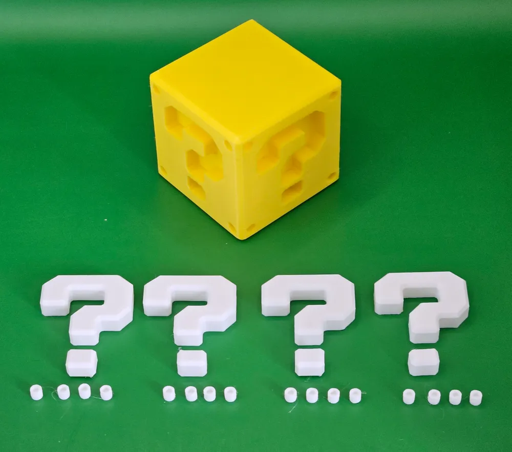 Mystery Question Block from Mario - Multi Part by Playco3D MakerWorld ...