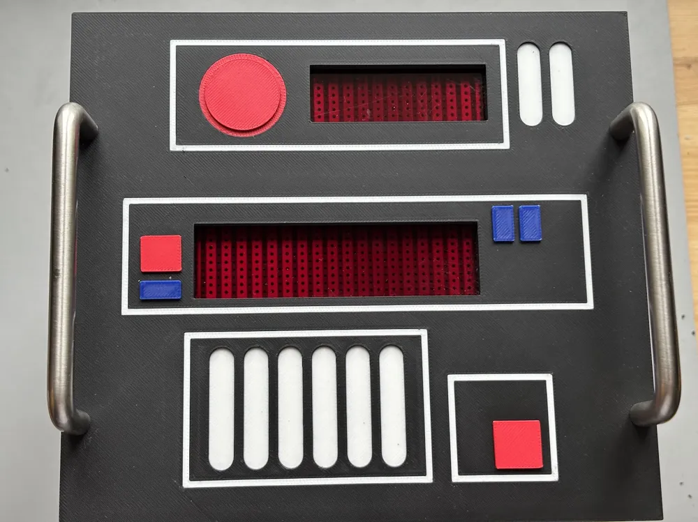 Alternative faceplate for N-S9 Starpath Unit - Free 3D Print Model ...