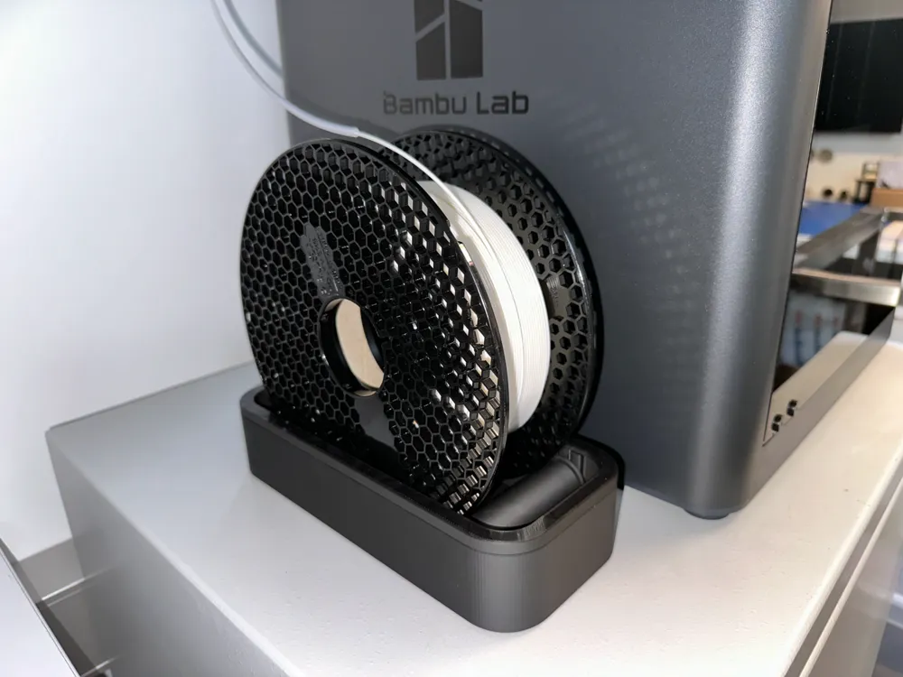 Filament spool roller based on the design of P1S and X1C. by 100prznt ...