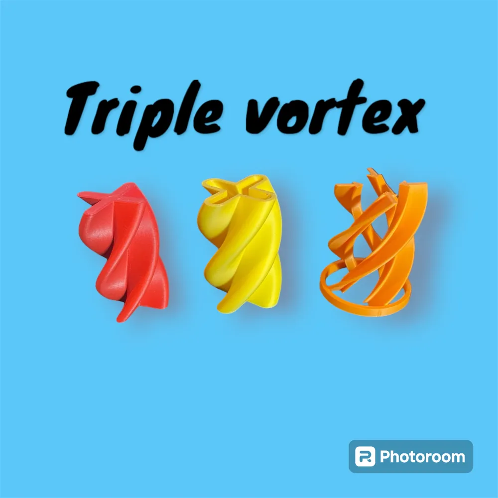 triple vortex toy by 3d-tech - MakerWorld