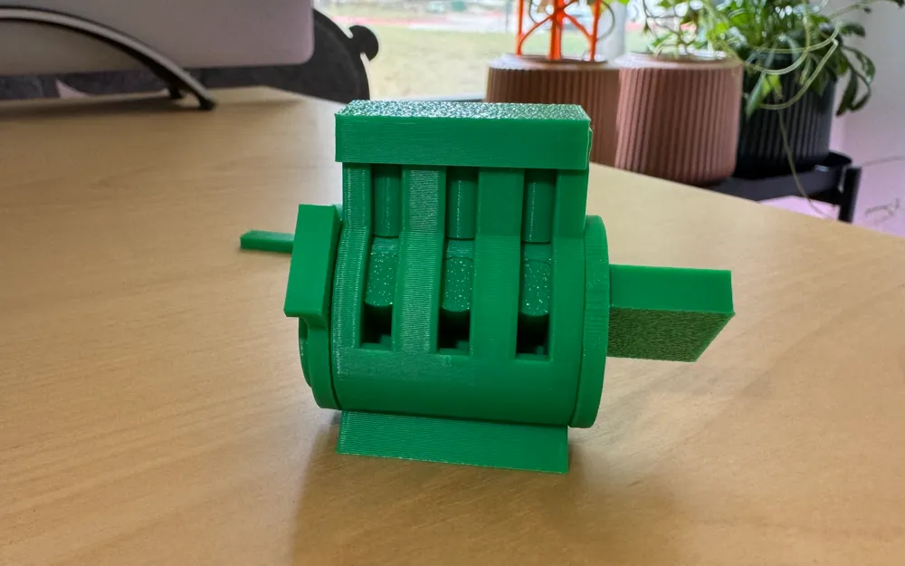 Cutaway Pin Tumbler Lock with Security Pins - Free 3D Print Model ...