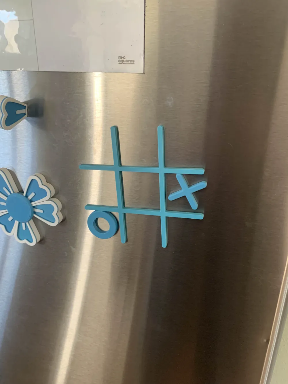 Fridge Magnet Tic tac toe game by Zoidberg44 - MakerWorld