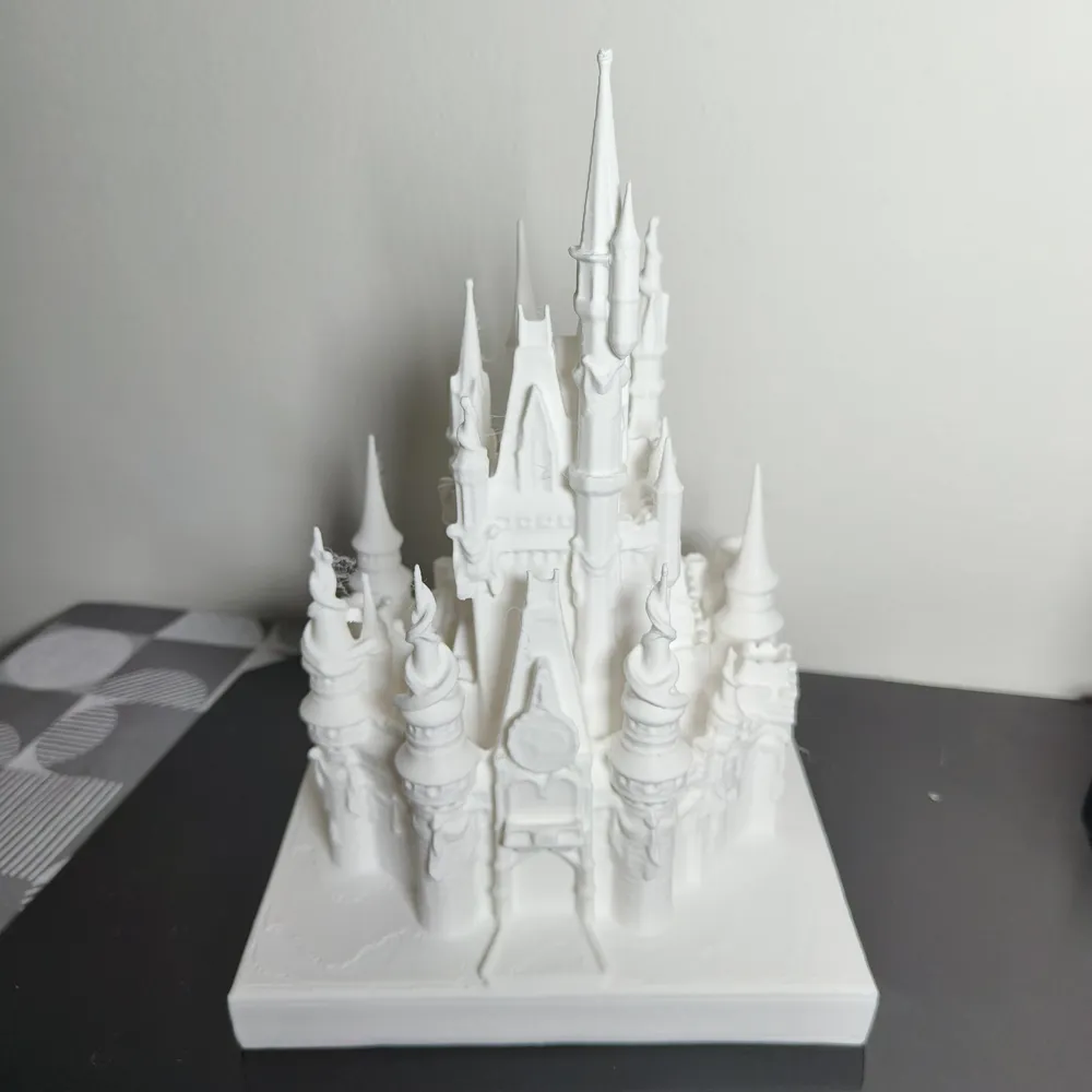 Disneyworld 50th castle model 3d scanned - Free 3D Print Model - MakerWorld