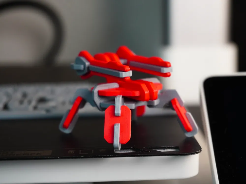 Dual Turret Mech - Kit Card - Free 3D Print Model - MakerWorld