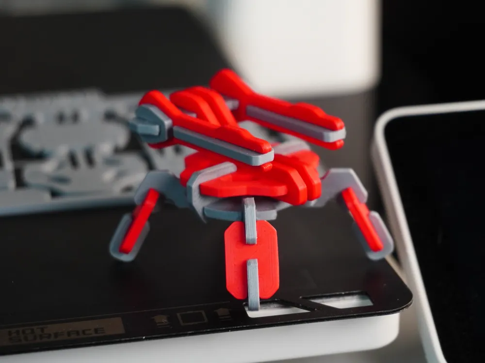 Dual Turret Mech - Kit Card by Kit Crafters - MakerWorld