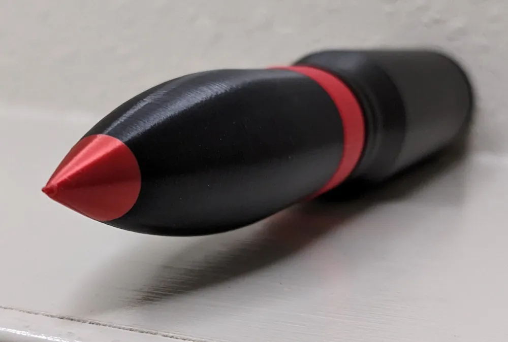 A-10 Warthog 30mm Armor Piercing Incendiary Round - Free 3D Print Model ...