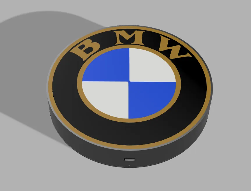 BMW Classic Logo Lightbox by KF Designs - MakerWorld