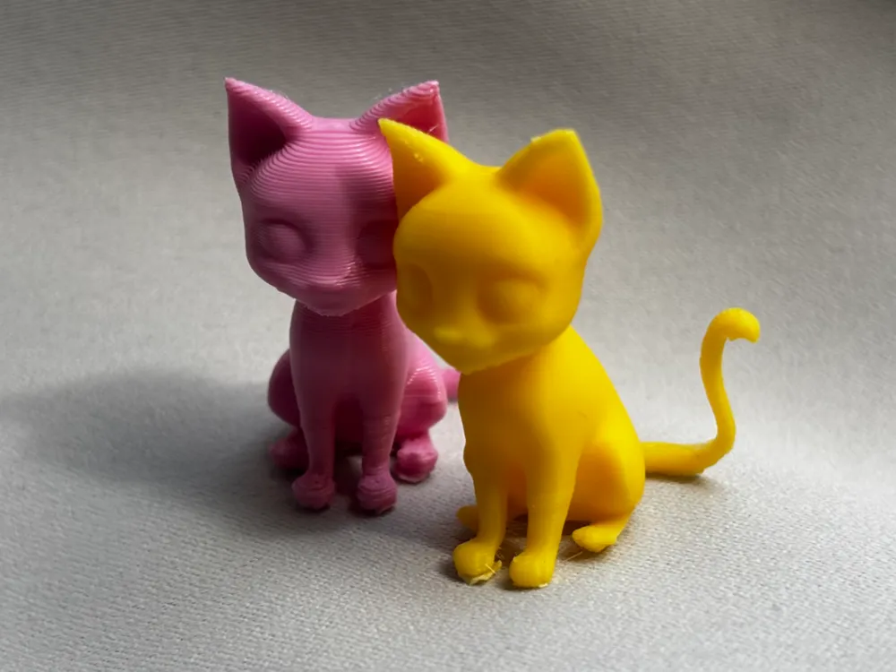 Cute Tiny Cat Figurine by Zalusky MakerWorld: Download Free 3D Models