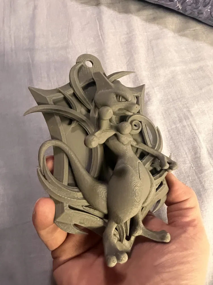 Pixel Trophy – Mewtwo (Pokémon) - Free 3D Print Model - MakerWorld