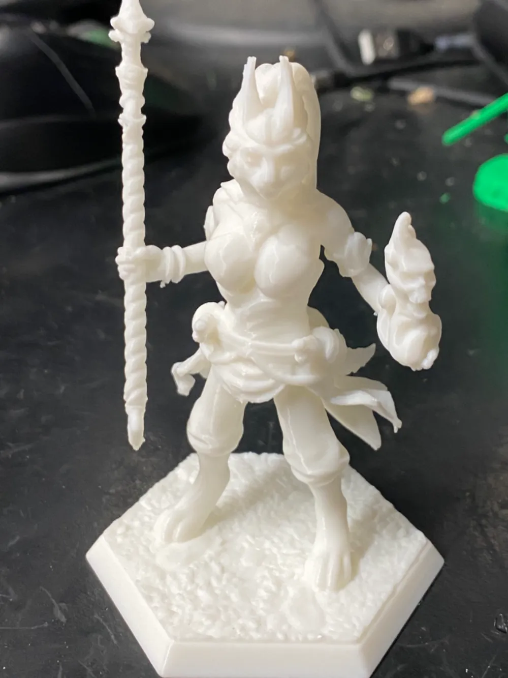 D&D Female cat enchantress by loanshark - MakerWorld