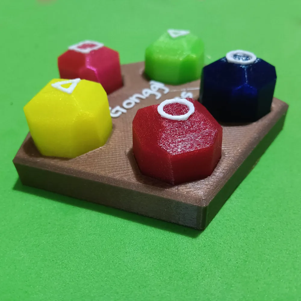 Gonggi Game stones Edition by AsKeNaR - MakerWorld