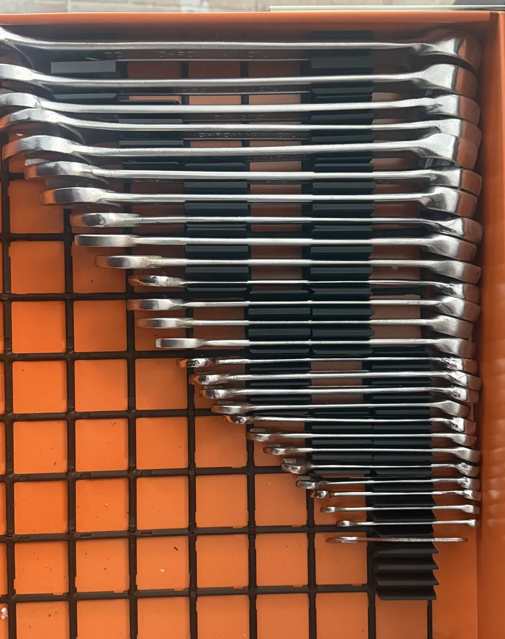 Gridfinity, Wrench Organizer, Medium Size - Free 3D Print Model ...