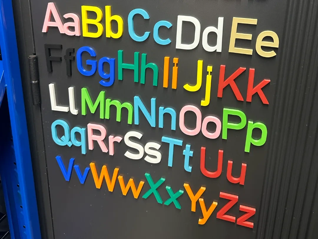 Refrigerator magnets 26 English letters by Miao Jiabo - MakerWorld