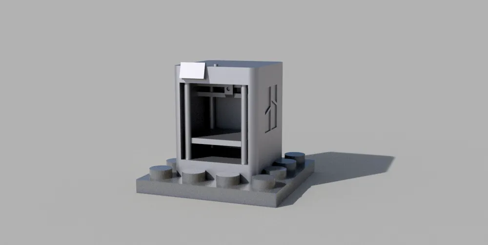 Brick X1C printer LEGO_ by F1dude MakerWorld: Download Free 3D Models
