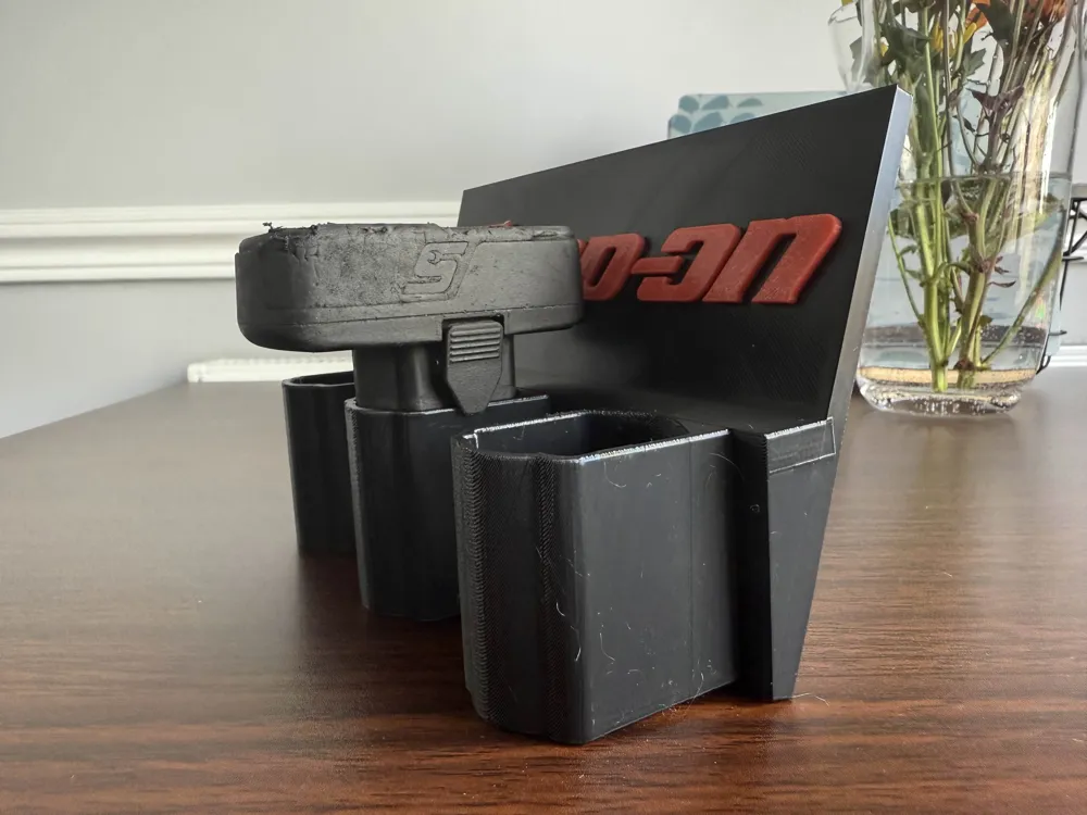 Snap-on 14.4v Battery Holder / Wall mountable by Whetter47 MakerWorld ...