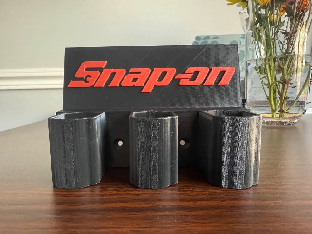 Snap-on 14.4v Battery Holder / Wall mountable by Whetter47 MakerWorld ...