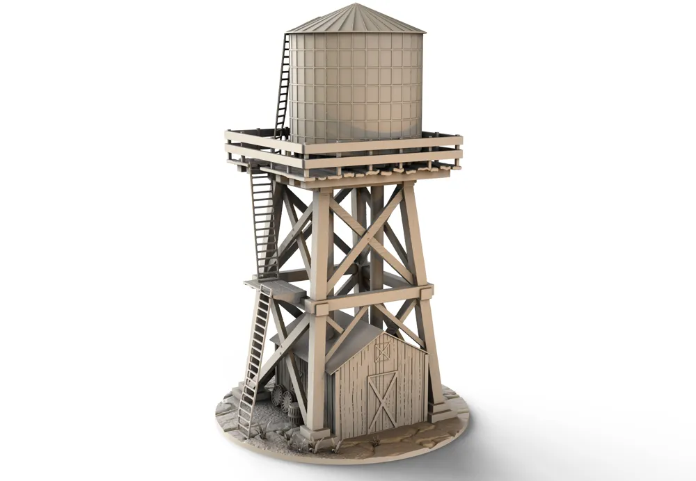 Water Tower by Topi MakerWorld: Download Free 3D Models
