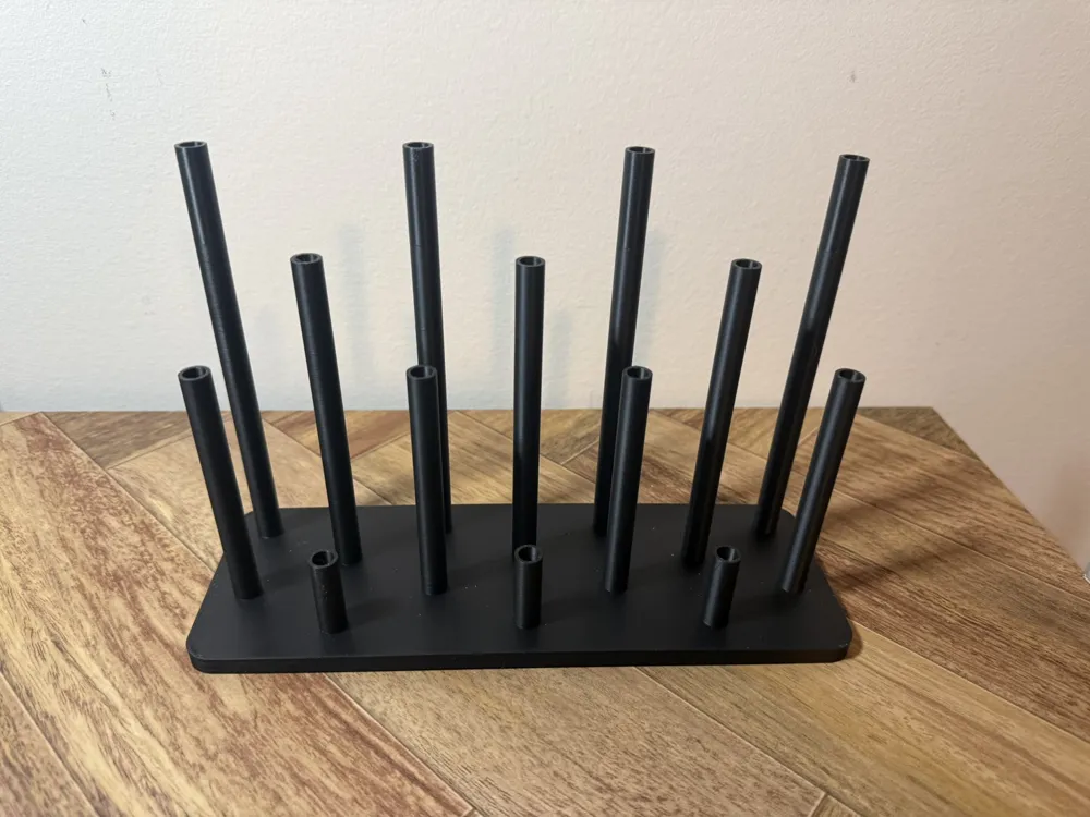 Straw Topper Vendor Display Stand - Free 3D Print Model - MakerWorld