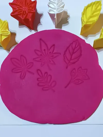 Set of leaf stamp 3. - Free 3D Print Model - MakerWorld