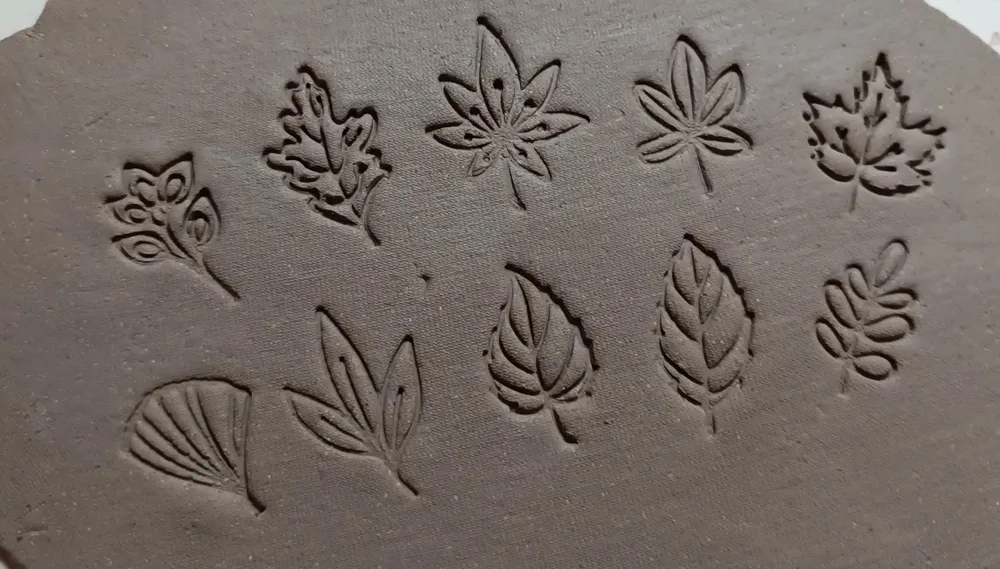 Set of leaf stamp 3. by Gar_Deco MakerWorld: Download Free 3D Models