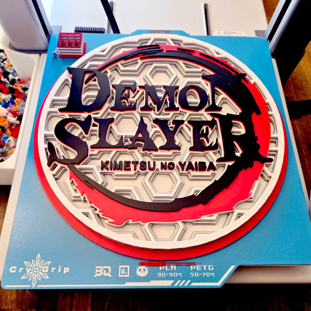 Demon Slayer Dimensional Mosaic by w3r3wolv3s - MakerWorld
