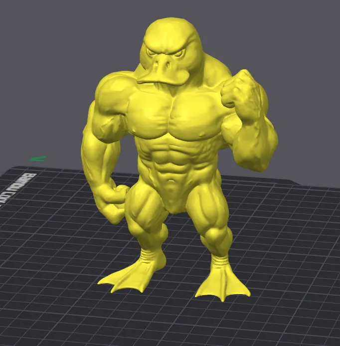 BUFF DUCK – The Bread-Bulked Beast by Crustyforge MakerWorld: Download ...