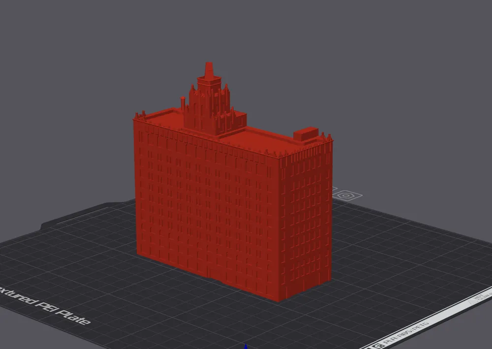 Frances Tower Simple Scaled Model by OSketch MakerWorld: Download Free ...