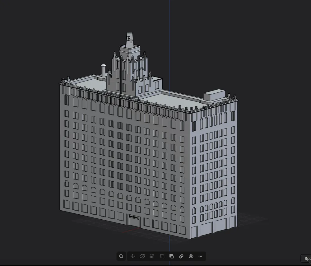 Frances Tower Simple Scaled Model by OSketch MakerWorld: Download Free ...
