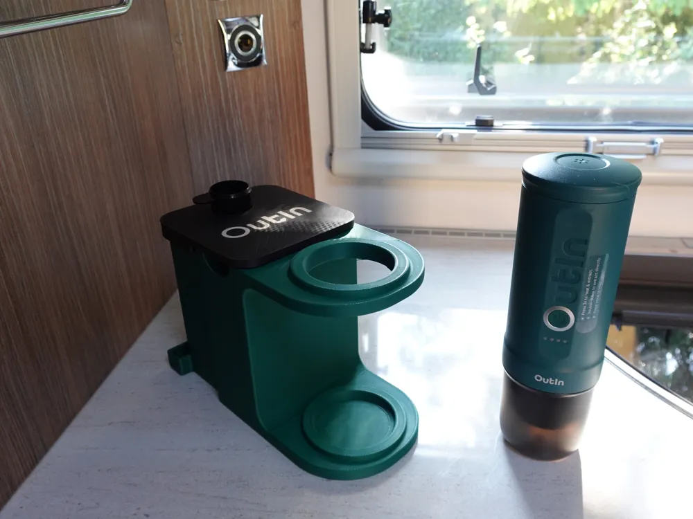 Outin Nano Coffee Maker Stand with Builtin Storage by Zipert 3D ...