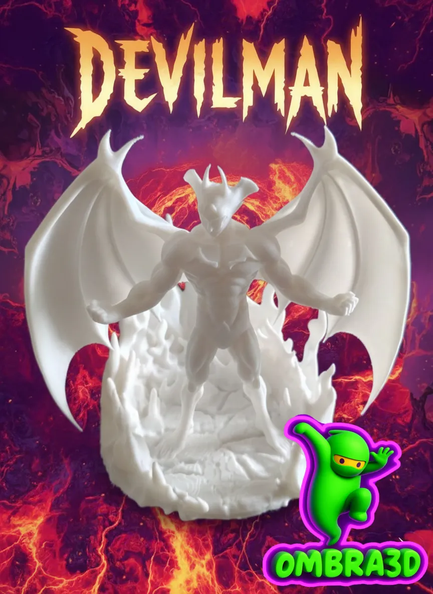 Devilman – My Vision by Ombra3D MakerWorld: Download Free 3D Models