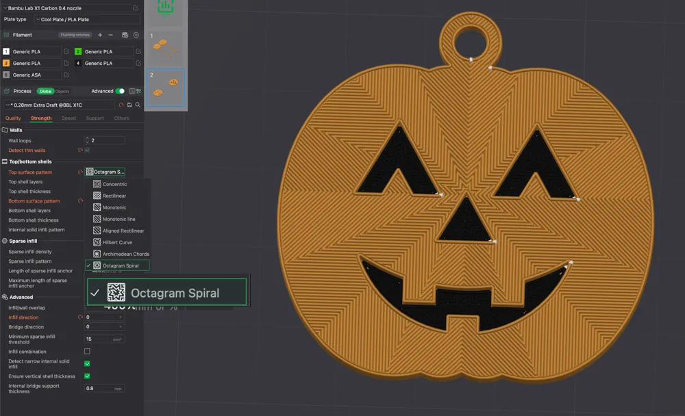 Pumpkin keychains by marekzeman91 - MakerWorld