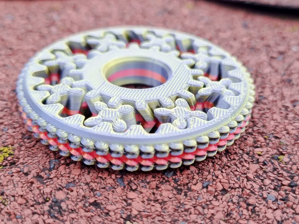 Fidget Spinners with Planetary Gears 24g - Free 3D Print Model - MakerWorld