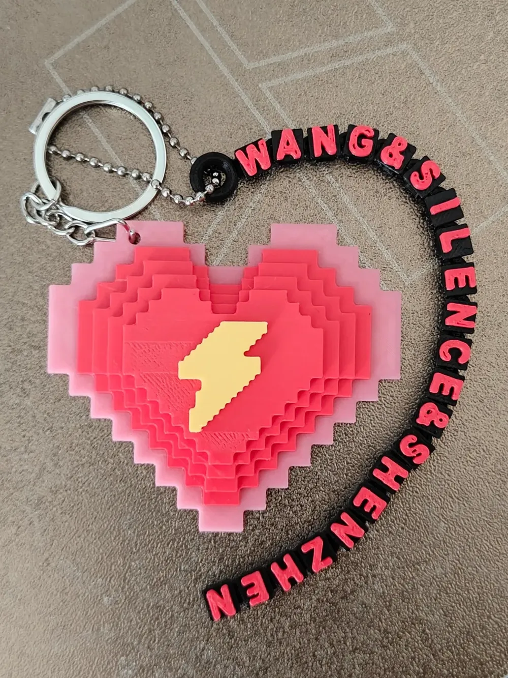Wang Su Long Concert Merchandise: Long Chain Keychain by 李大帅哥 - MakerWorld