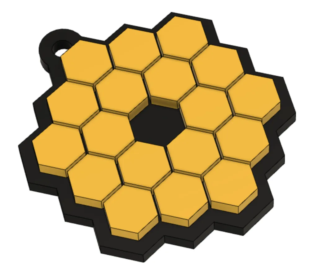 JWST keychain by Arnaud6 - MakerWorld