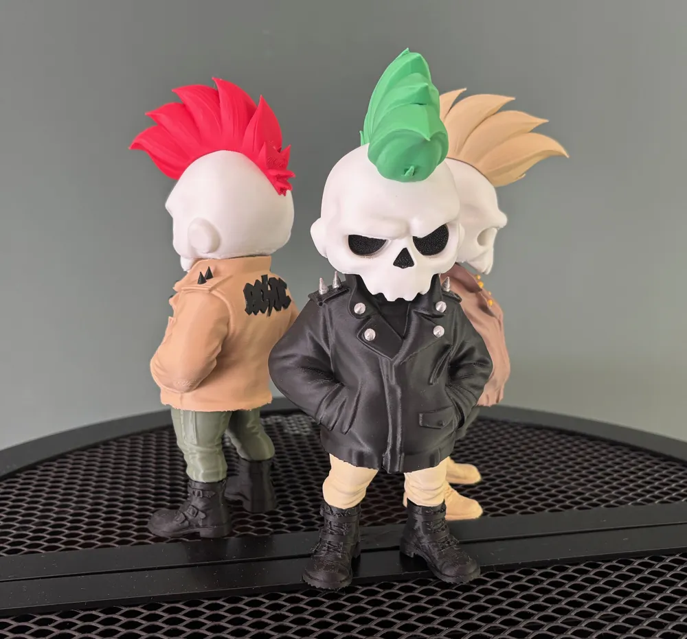 Crâne Rock - Figurine d'Halloween (Collection ZKULL) par Slevin ...