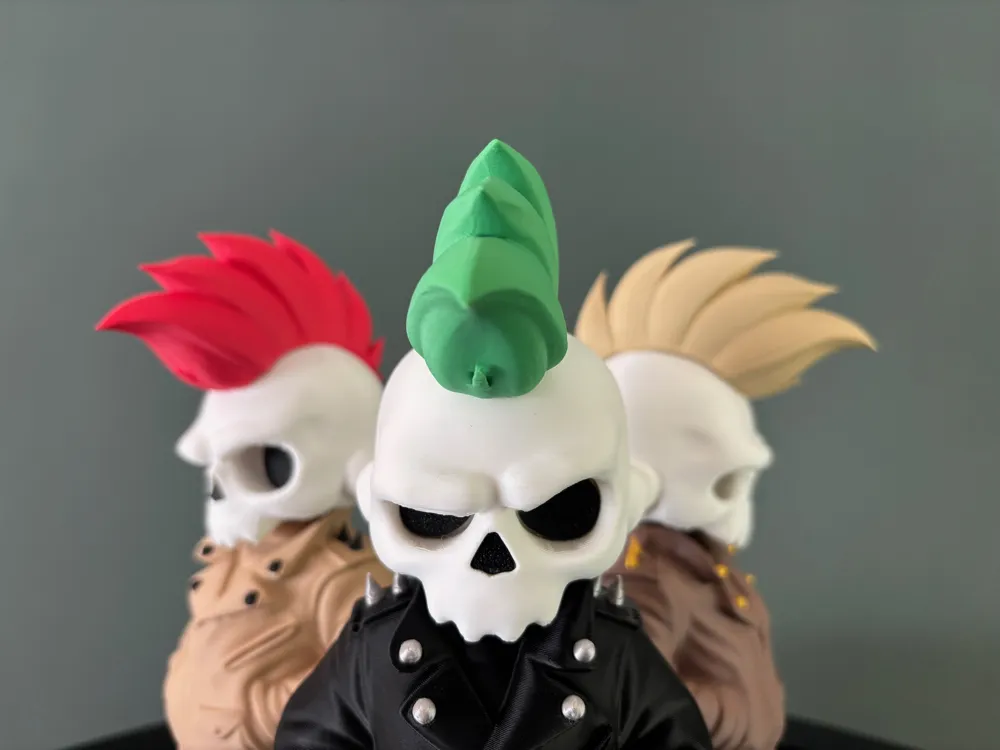 Rock Skull - Halloween Figurine (ZKULL Collection) by Slevin MakerWorld ...