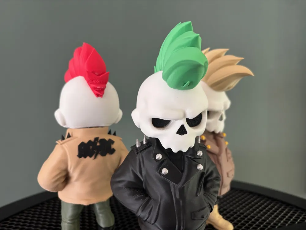 Rock Skull - Halloween Figurine (ZKULL Collection) by Slevin MakerWorld ...