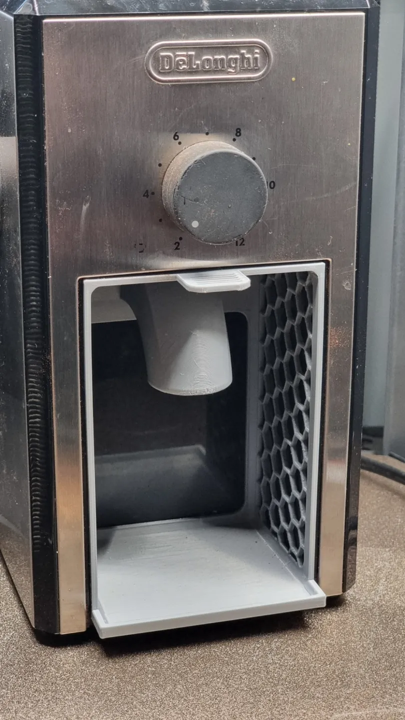 Delonghi KG89 / KG79 direct grind insert V2 by M3D - MakerWorld