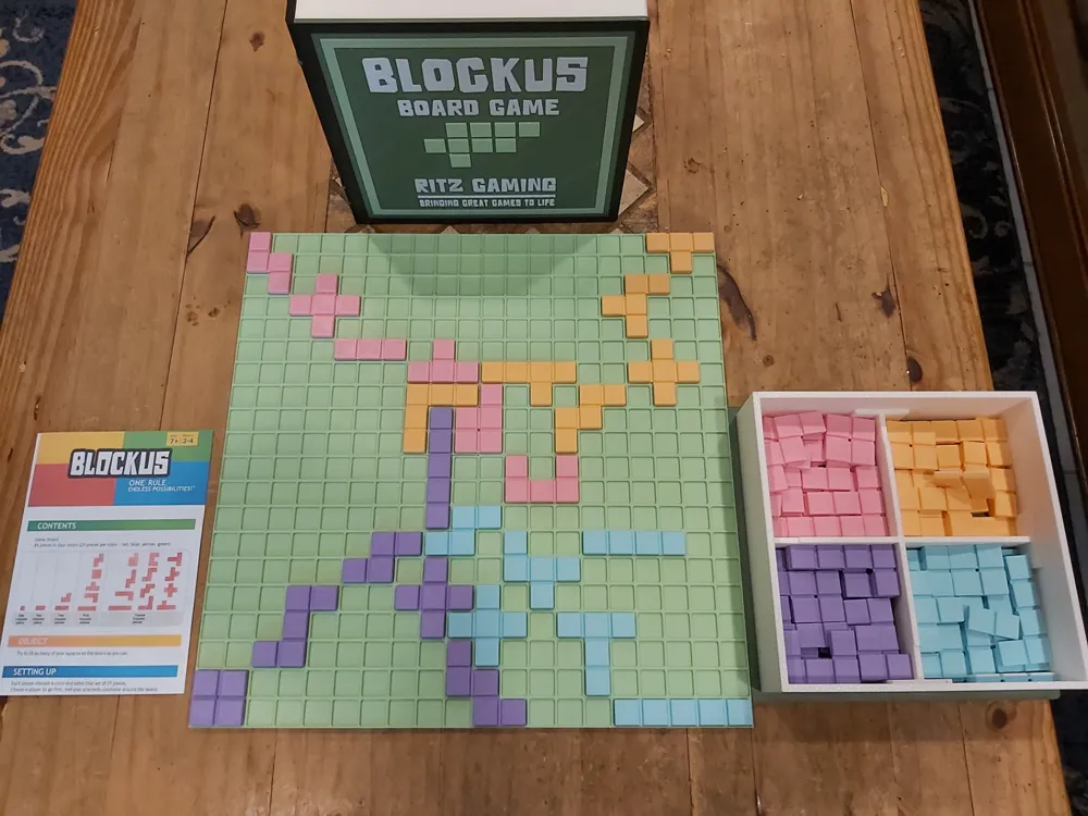 JEU DE SOCIÉTÉ BLOCKUS - Édition bibliothèque par Ritz - MakerWorld