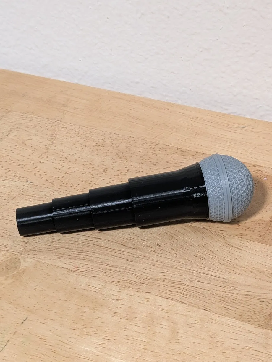 Collapsable Microphone Fidget by Tacitus Kilgore - MakerWorld
