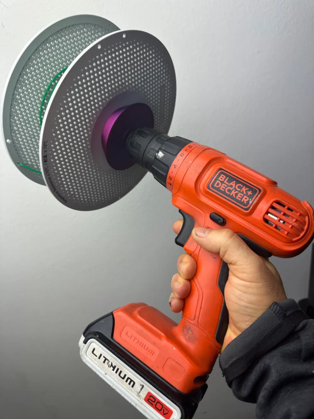 Power Drill Spool Rewinder for Bambu - Free 3D Print Model - MakerWorld