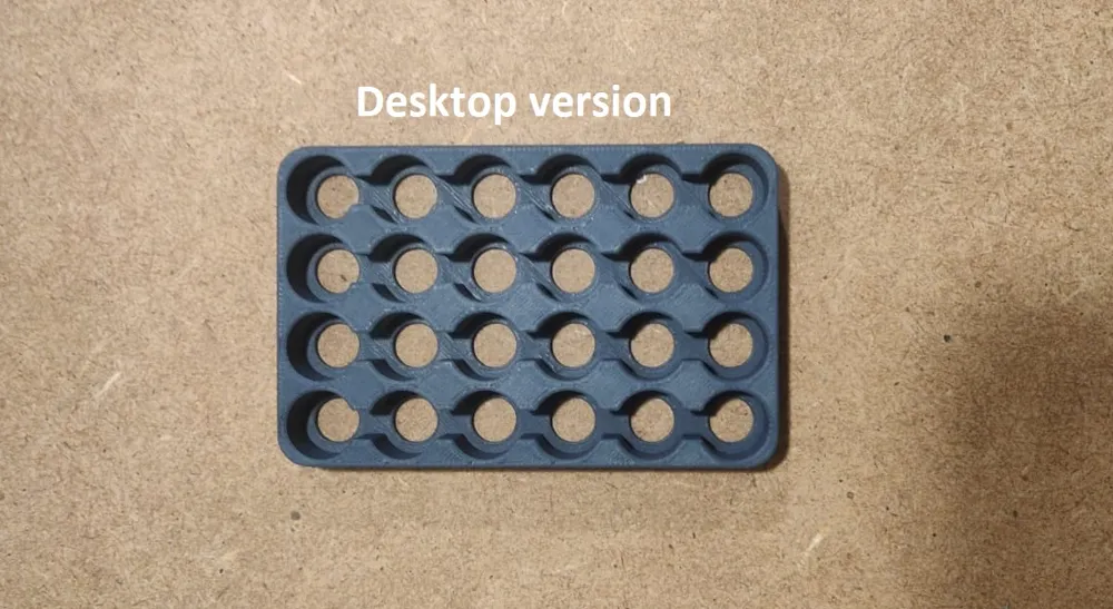 AA/AAA Battery Holder (Desktop/Drawer) by RiTiSoNo - MakerWorld