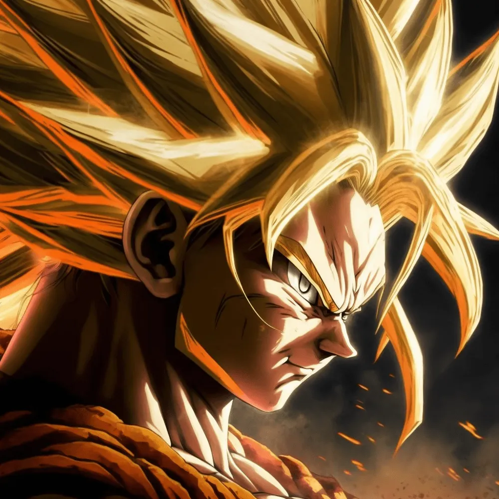Goku SSJ Tributo HueForge by Aludim - MakerWorld