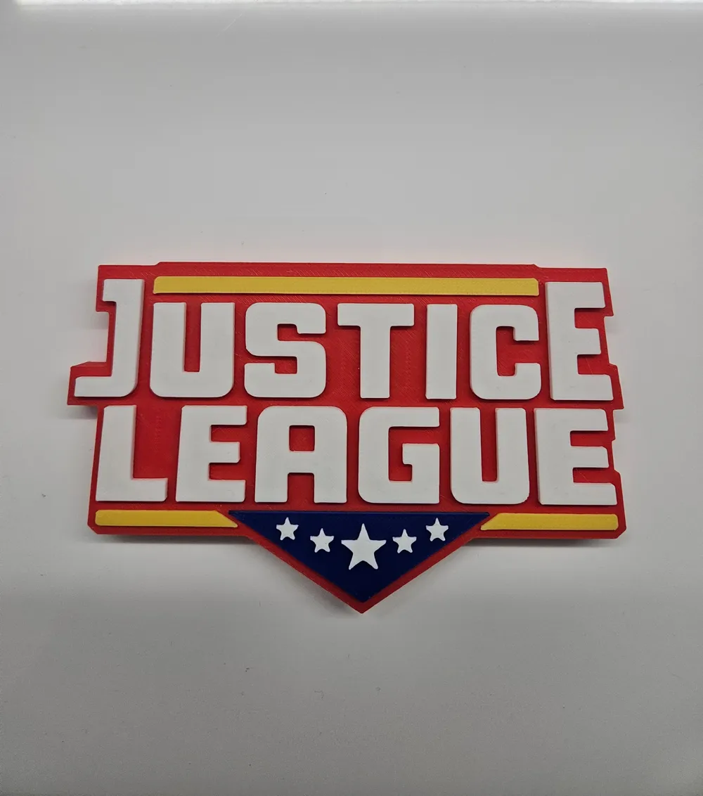 Justice League Logo by DimensionX3D MakerWorld: Download Free 3D Models