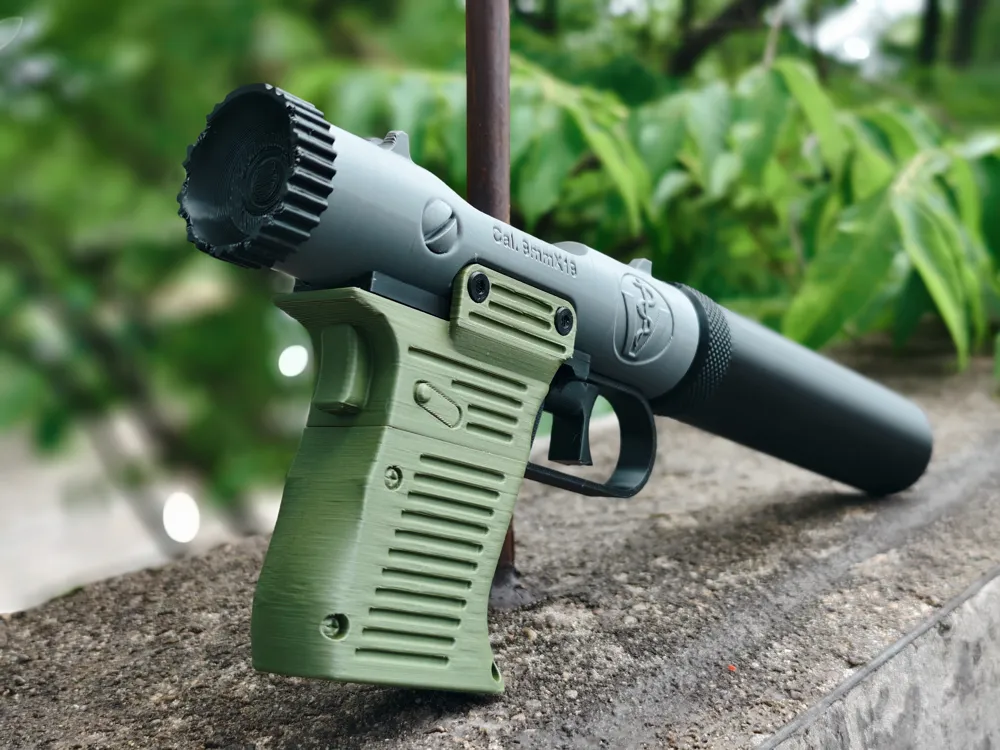 B&T Station six VP9 bolt action suppressed pistol by 补补觉去 MakerWorld ...