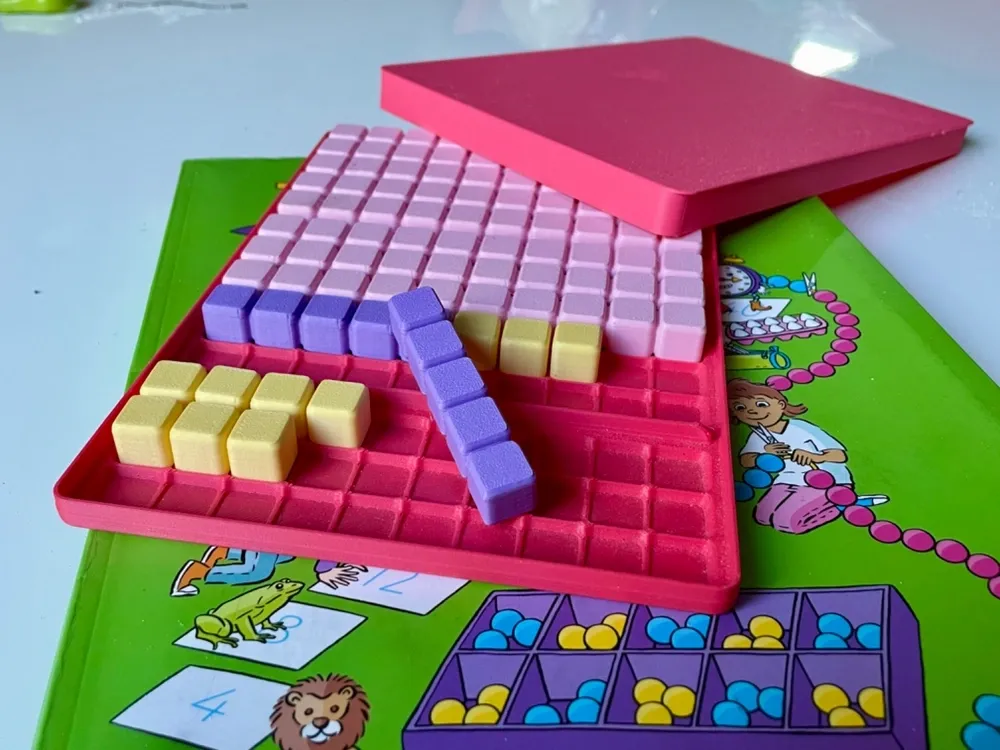 HUNDRED Counting Board by Jurdis - MakerWorld