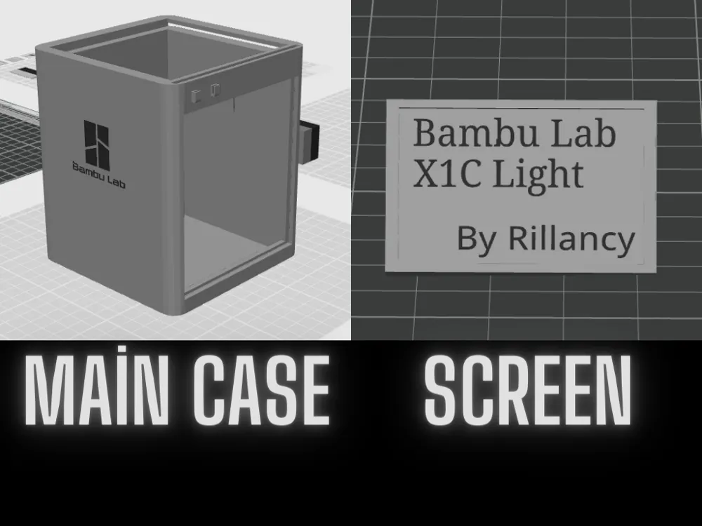 Bambu Lab X1C Light Box by Rillancy - MakerWorld